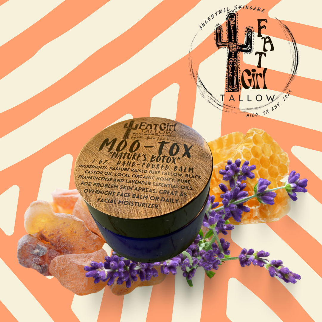 Mootox “Nature’s Botox” Poured Balm – Fat Girl Tallow